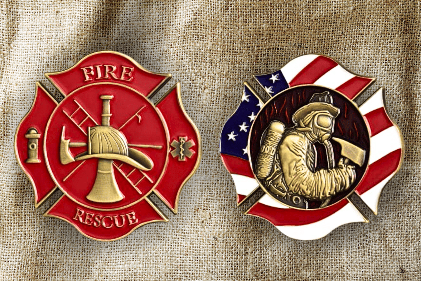 Top Firefighter Challenge Coin Designs, Ranked